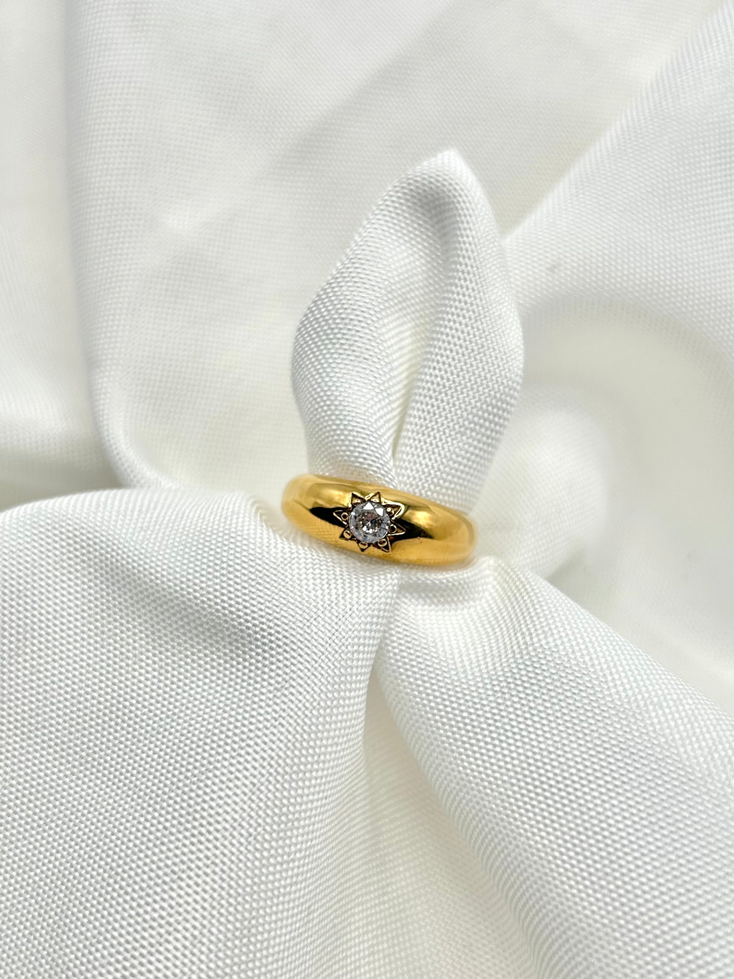 Clear Crystal Ring – Adore Your Jewellery